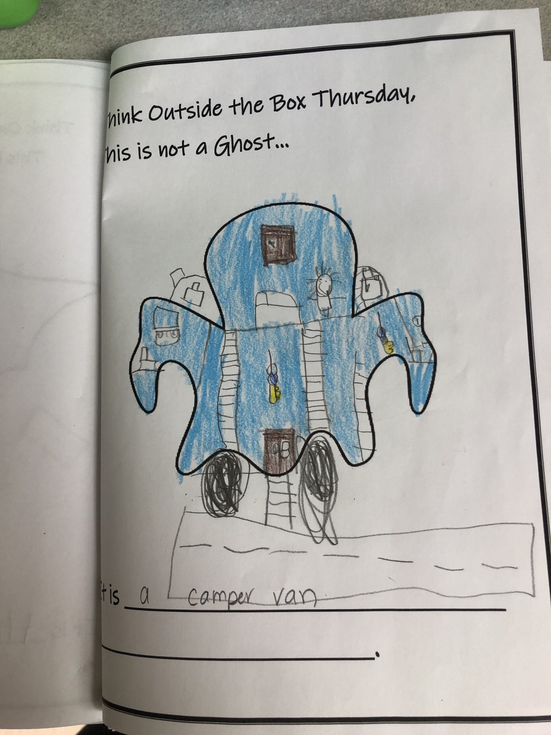 Grade 2 Creative Thinking – Coffee Shop Thoughts